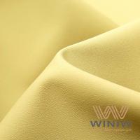 China Chemical Resistance Water Based Leather Faux Leather Material For Car for sale