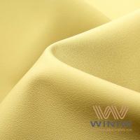 China Chemical Resistance Water Based Leather Faux Leather Material For Car for sale