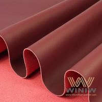 China Abrasion Resistance Faux Bio Based Leather Upholstery Fabric For Cars for sale