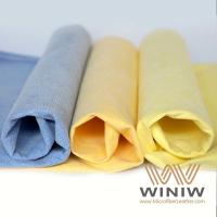 China 1.0mm Eco-Friendly Faux Leather Microfiber Cloths For Car Cleaning for sale