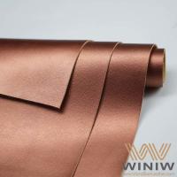 China Long Lasting And Fashionable PU Vinyl Synthetic Leather Bag Materials for sale