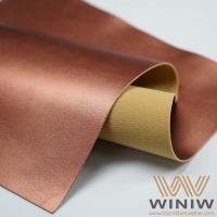 China Long Lasting And Fashionable PU Vinyl Synthetic Leather Bag Materials for sale