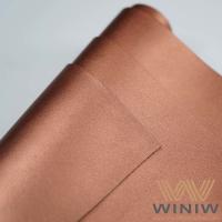 China Long Lasting And Fashionable PU Vinyl Synthetic Leather Bag Materials for sale