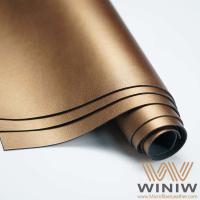 China Anti Mildew PU Vinyl Leather Fabric For Bag Making for sale