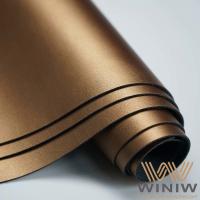 China Anti Mildew PU Vinyl Leather Fabric For Bag Making for sale