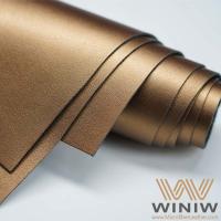 China Anti Mildew PU Vinyl Leather Fabric For Bag Making for sale