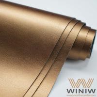 China Anti Mildew PU Vinyl Leather Fabric For Bag Making for sale