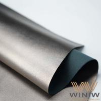 China Temperature Resistant PU Faux Leather Bag Fabric Material Leather for sale