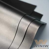 China Temperature Resistant PU Faux Leather Bag Fabric Material Leather for sale