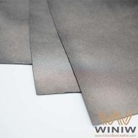 China Temperature Resistant PU Faux Leather Bag Fabric Material Leather for sale