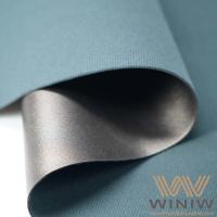 China Strong And Durable PU Coated Faux Leather Bag Making Material for sale