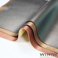 China Stain Resistant And Waterproof PU Leather Hand Bag Fabric Material for sale