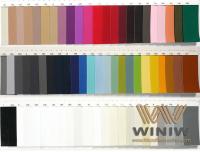 China 0.4mm Thick DMF Free PU Leather Vinyl Leather Covering Material for sale