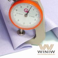 China Waterproof Microfiber Suede Synthetic Leather Packaging Material for sale