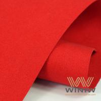 China Abrasion-Resistant Micro Fiber Suede Vegan Leather Covering Material for sale