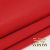 China Abrasion-Resistant Micro Fiber Suede Vegan Leather Covering Material for sale