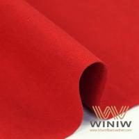 China Abrasion-Resistant Micro Fiber Suede Vegan Leather Covering Material for sale