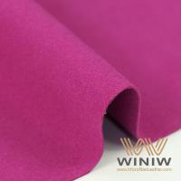 China High Elastic Vinyl Leather Suedette Fabric Covering Material for sale