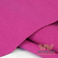 China High Elastic Vinyl Leather Suedette Fabric Covering Material for sale