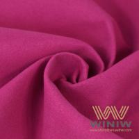 China High Elastic Vinyl Leather Suedette Fabric Covering Material for sale