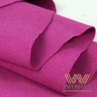 China High Elastic Vinyl Leather Suedette Fabric Covering Material for sale