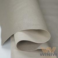 China Water Absorbent Synthetic Leather Fabric Material Breathable For Shoes Lining for sale
