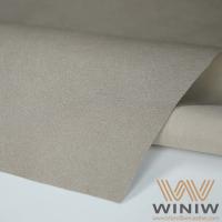 China Water Absorbent Synthetic Leather Fabric Material Breathable For Shoes Lining for sale
