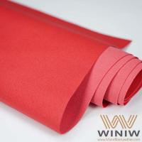 China Water Absorbent Synthetic Leather Shoes Lining Leather for sale