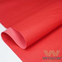 China Water Absorbent Faux Leather Vinyl Material For Shoe Lining for sale