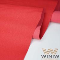 China Water Absorbent Faux Leather Vinyl Material For Shoe Lining for sale