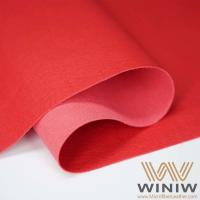 China Water Absorbent Faux Leather Vinyl Material For Shoe Lining for sale