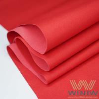 China Water Absorbent Faux Vegan Leather For Shoe Lining for sale