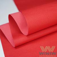 China Water Absorbent Faux Vegan Leather For Shoe Lining for sale