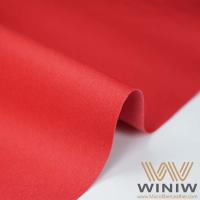China Water Absorbent Artificial Leather Fabric Material For Shoes Lining for sale