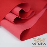 China Water Absorbent Artificial Leather Fabric Material For Shoes Lining for sale