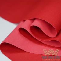 China Water Absorbent Artificial Leather Fabric Material For Shoes Lining for sale