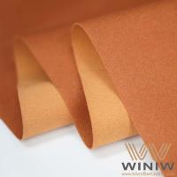 China Water Absorbent Micro Fiber Leather Faux Fabric For Shoes Lining for sale