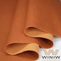 China Water Absorbent Micro Fiber Leather Faux Fabric For Shoes Lining for sale