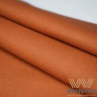 China Water Absorbent Micro Fiber Leather Faux Fabric For Shoes Lining for sale