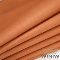 China Water Absorbent Micro Faux Leather Material For Shoe Lining for sale