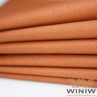 China Water Absorbent Micro Faux Leather Material For Shoe Lining for sale