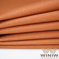 China Water Absorbent Micro Faux Leather Material For Shoe Lining for sale