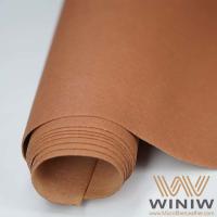 China Water Absorbent Vegan Leather Real Leather Material For Shoe Lining for sale