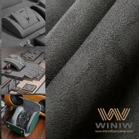 China Light-Resistant Suede Material Vegan Leather For Show Case for sale