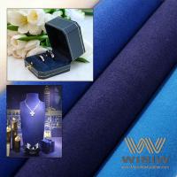 China Breathable Microsuede PU Leather Material For Jewelry Box for sale