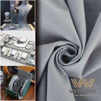 China 0.5MM Micro Suede PU Leather Vinyl Fabric For Jewelry Box for sale