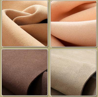 China 0.6mm UV Resistant Micro Suede Faux Leather Material For Display Stands for sale