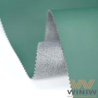 China High Elasticity Microfiber Leather Shoes Making Fabric for sale