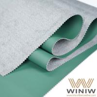 China Anti-Slippery Synthetic Leather Fabric Material For Shoes for sale