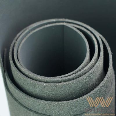 China Anti Static Artificial Nubuck Leather Safety Footwear Material for sale